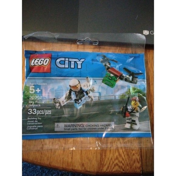 Lego | Toys | Lego City 3362 Sky Police Jetpack 33 Pieces Polybag ...